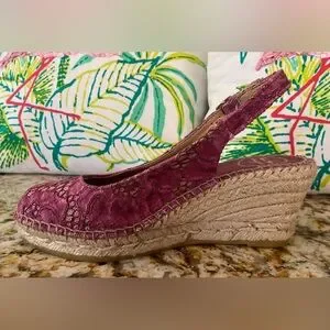 Toni Pons | Shoes | Toni Pons Origens Carol Wedge Espadrille Sling Back ...